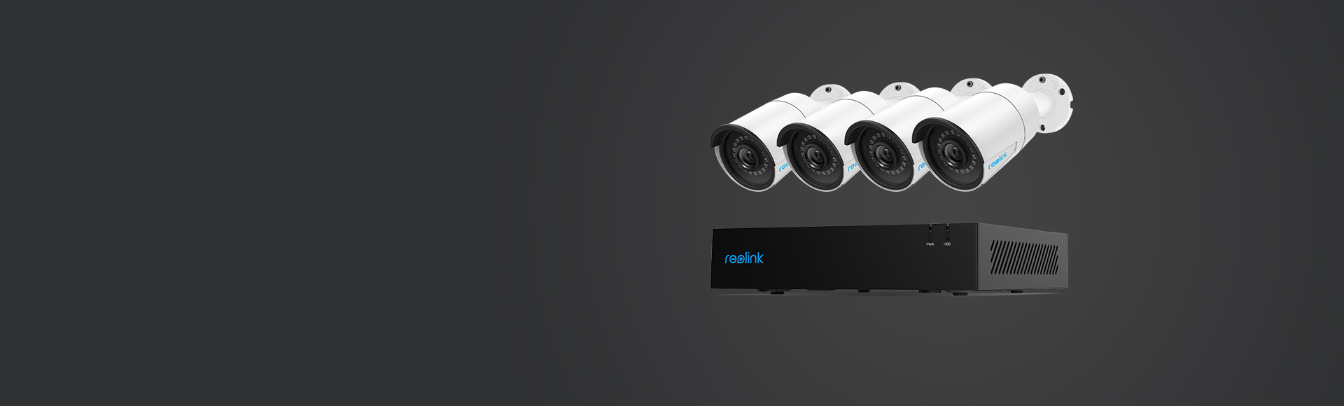 RLK4-410B4 - 4-Channel 4MP PoE Security Camera System